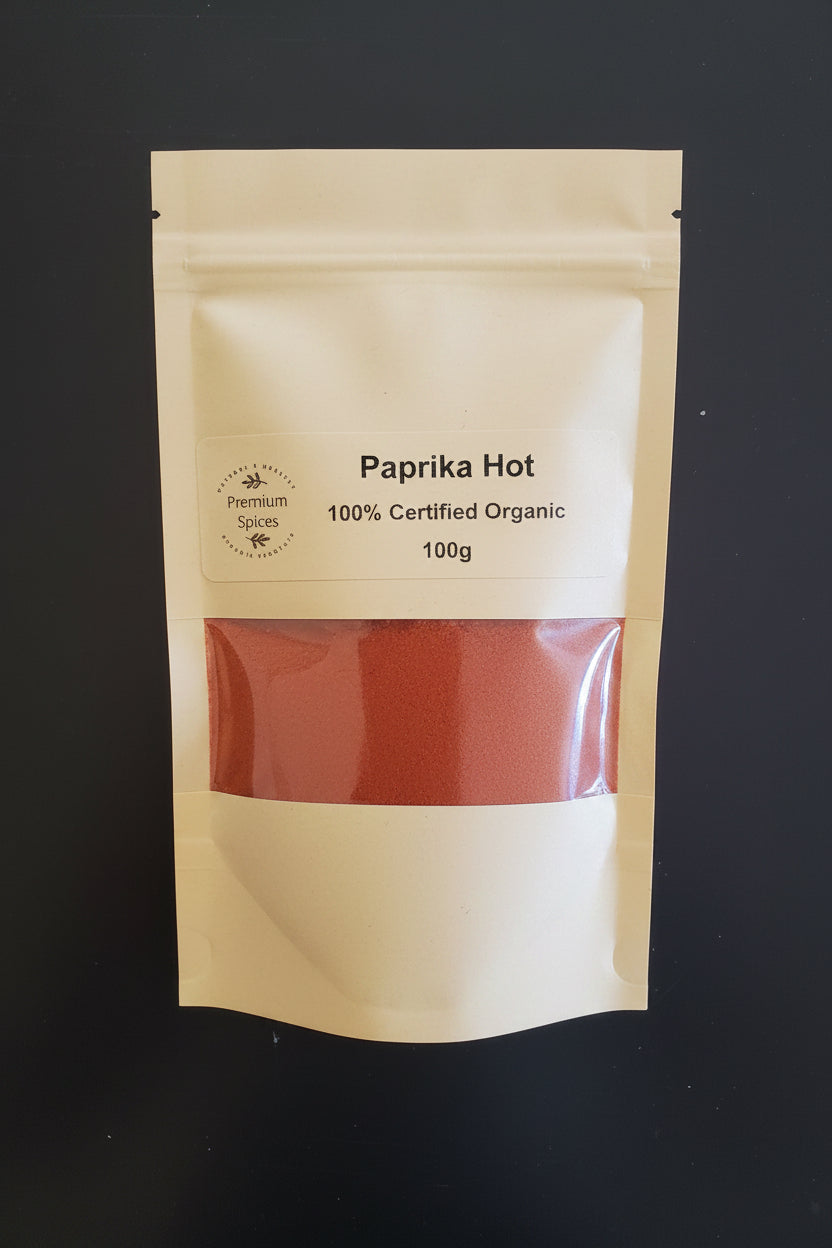 Premium Organic Paprika Ground Hot | 100% Certified Organic – Premium ...